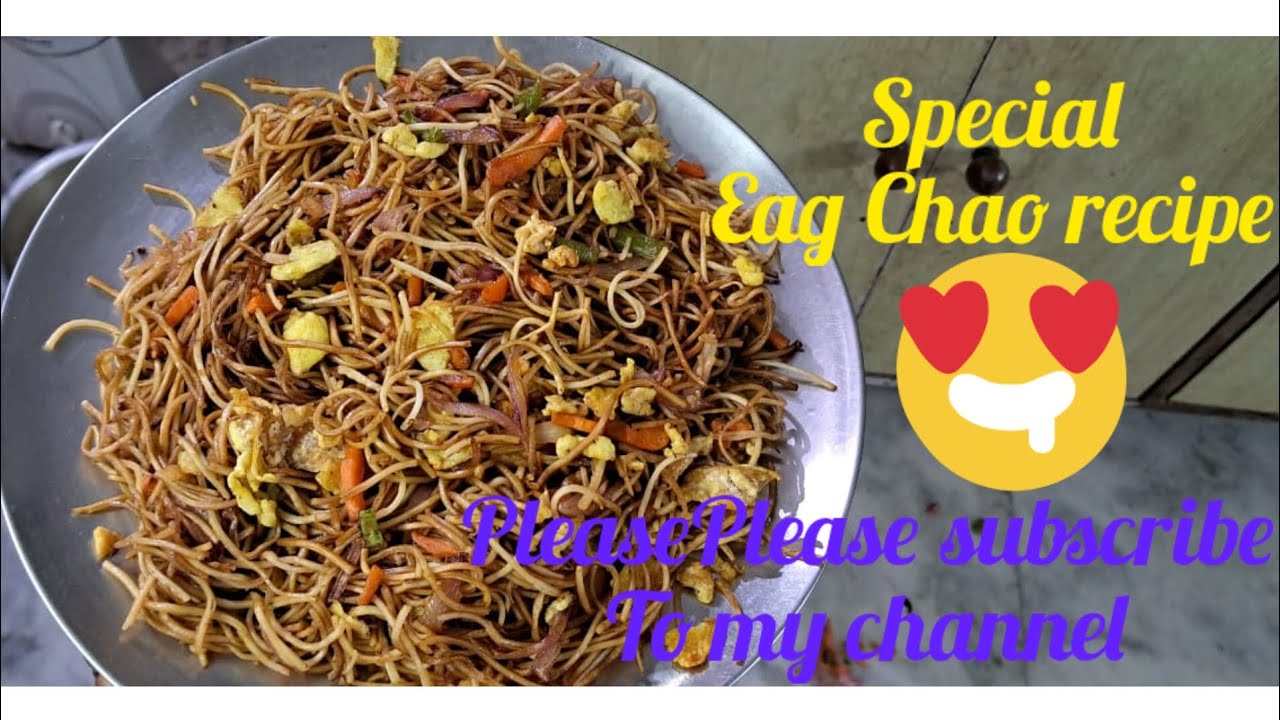 Special Egg Chaumin Recipe Made By Me 😋 / Support Me And Like Comment ...