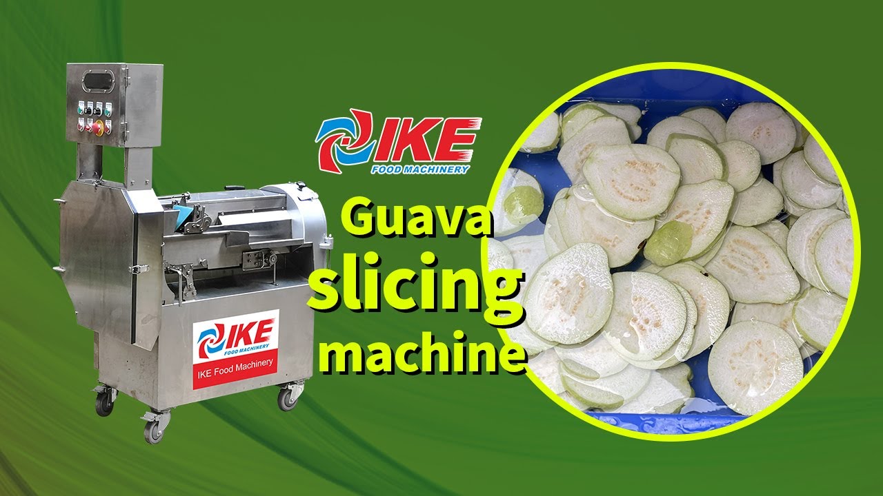 Guava slicing machine - YouTube