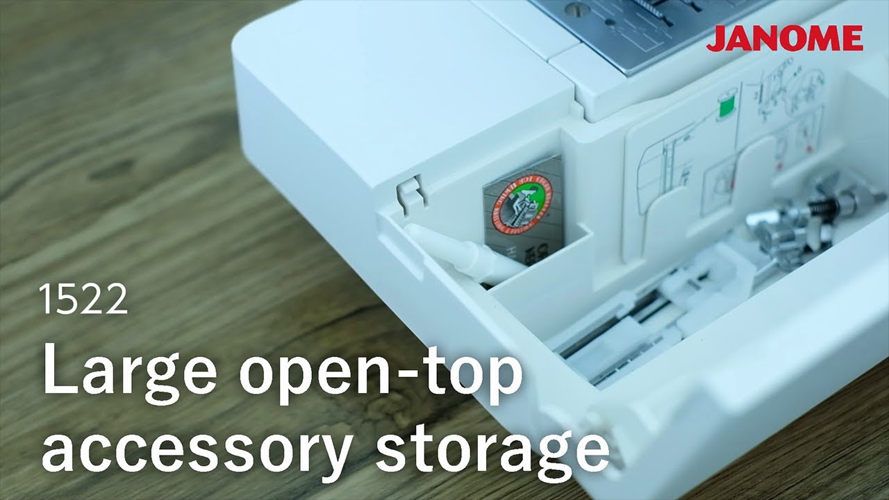Model 1522 Large open-top accessory storage - YouTube