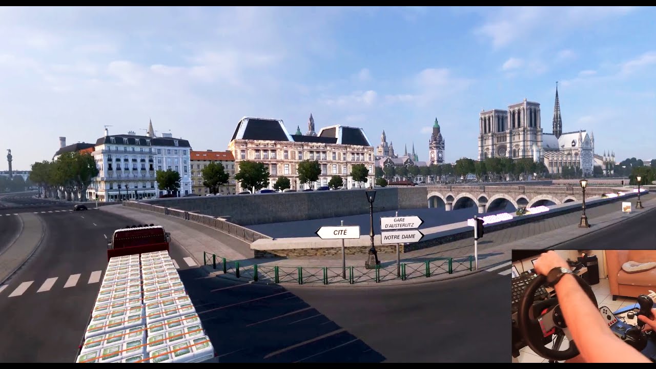 Euro Truck Simulator Paris 1:1 Map. Back to ETS 1.49 for Paris again ...