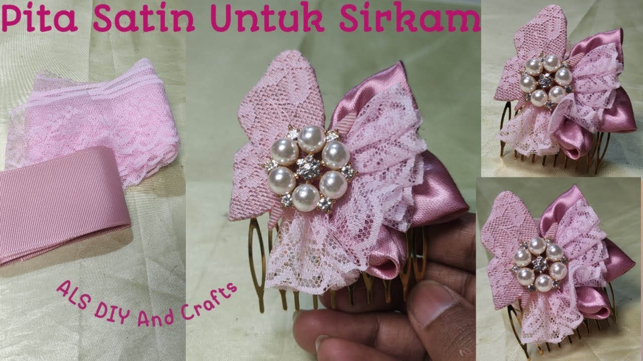 Tutorial Sirkam Cantik | Cara Membuat Sirkam Rambut | DIY Sirkam Rambut ...