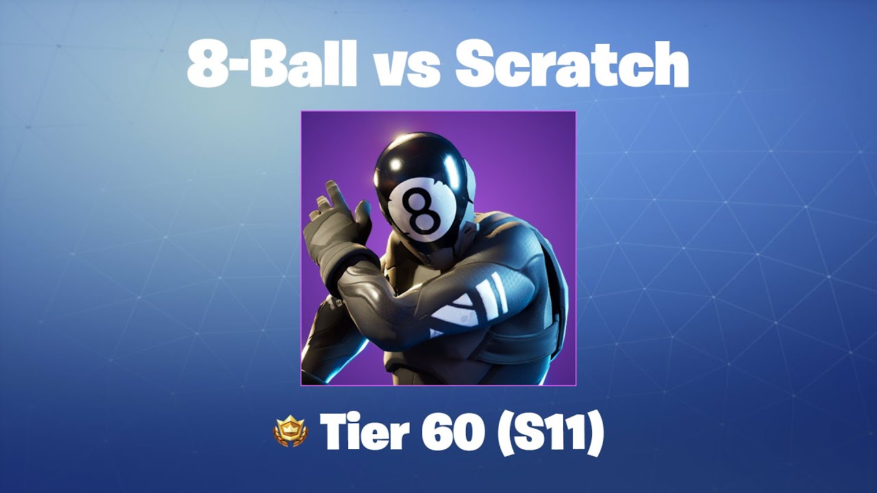 8-Ball vs Scratch | Fortnite Outfit/Skin - YouTube