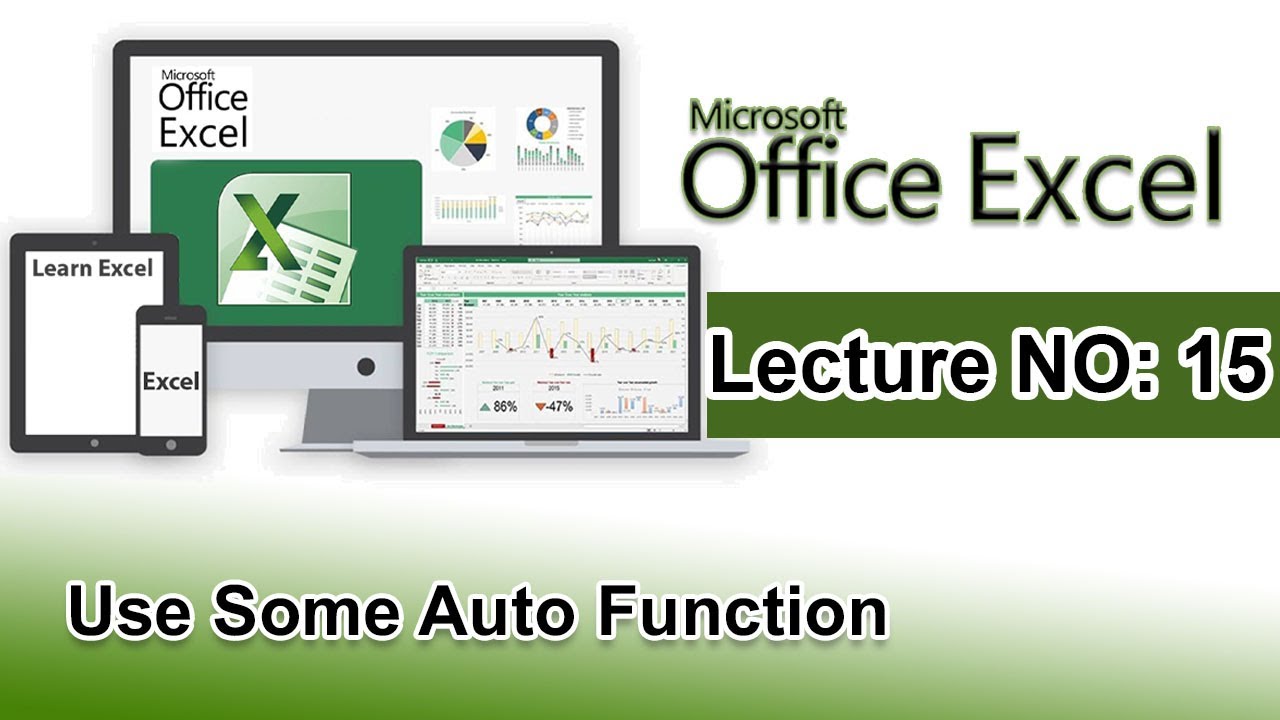 How To Use AutoFill Function In Excel YouTube How To Use AutoFill Function In Excel YouTube