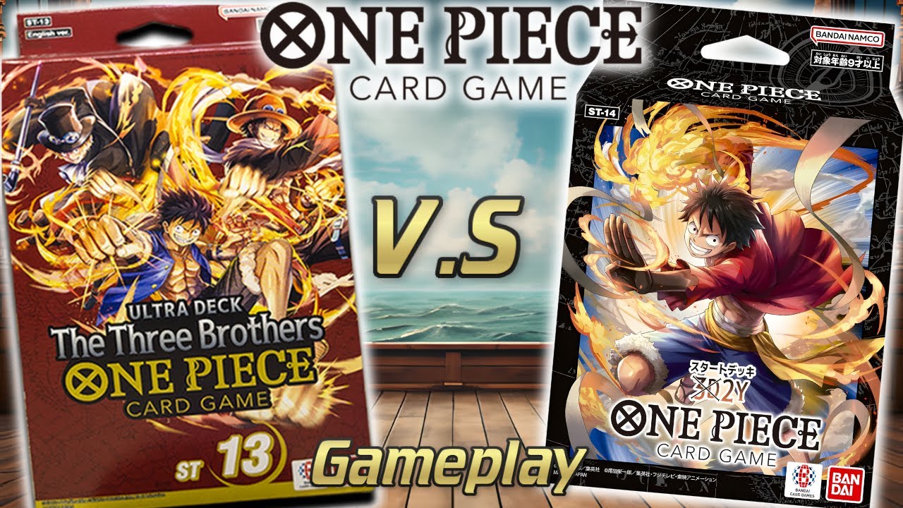 Best Luffy vs Sabo Starter Deck Battle! : One Piece Card Game - YouTube
