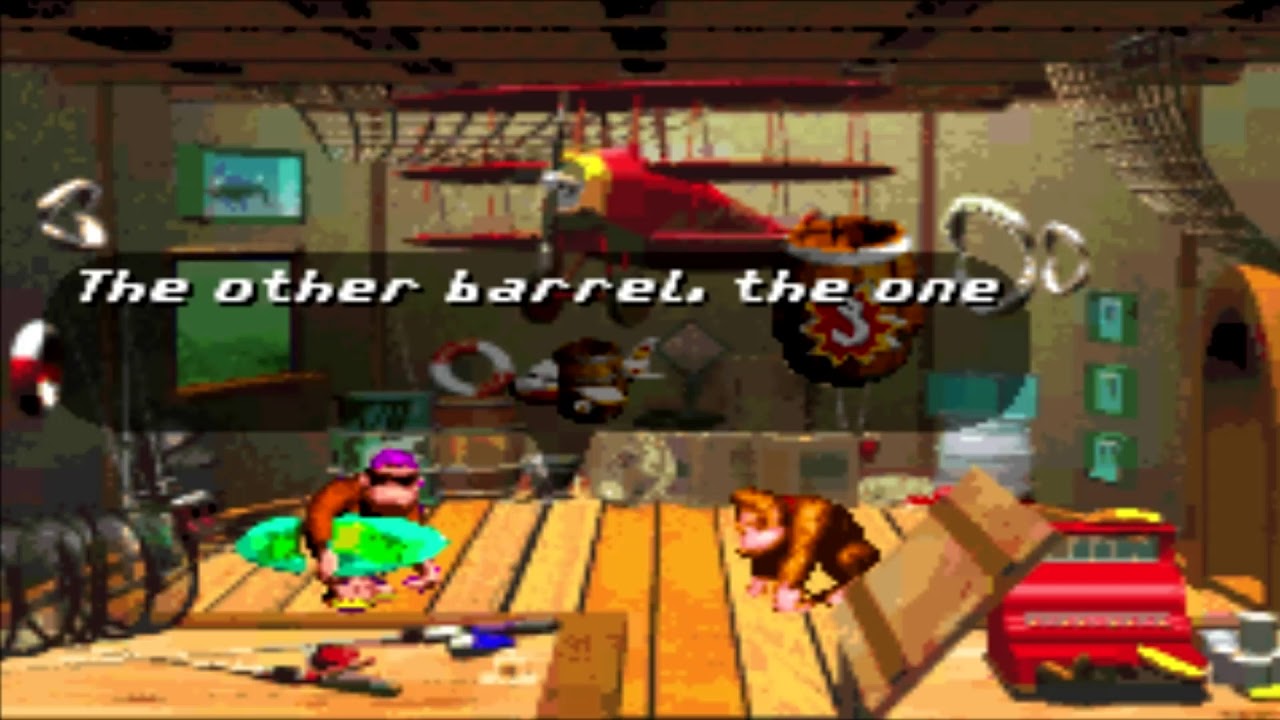 Donkey Kong Country (GBA) Funky's Flights - YouTube