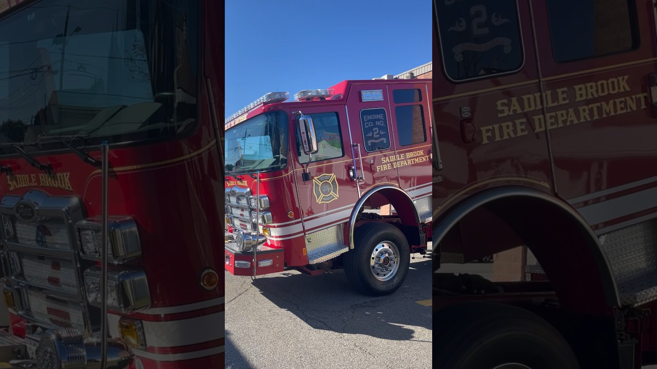 Saddle Brook Fire Department Engine 2 Cab Open! 2/3/24 - YouTube