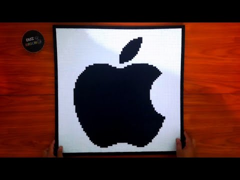 How to make make Apple Logo DUZ Brick - YouTube