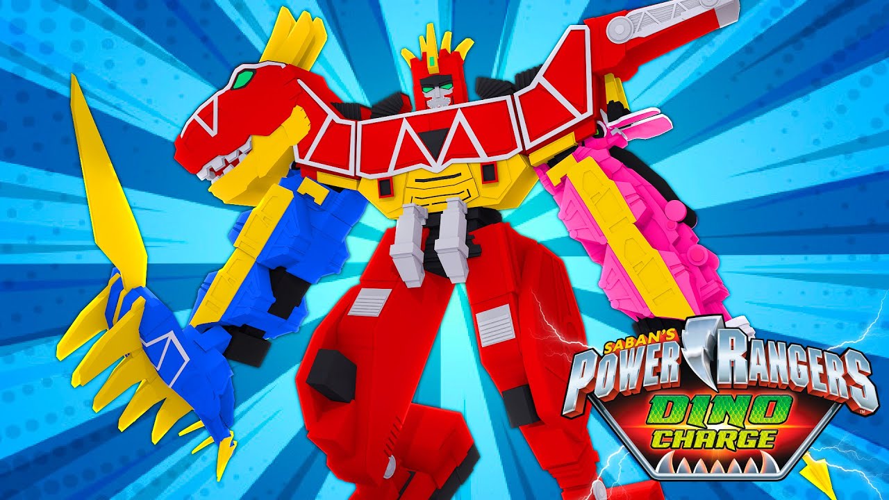 Minecraft: DINO MEGAZORD - POWER RANGERS DINO CHARGE Ep.05 ‹‹ P3DRU ...