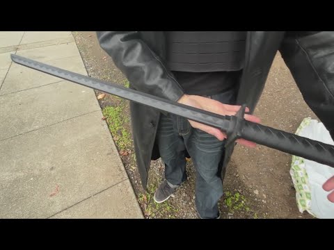 Sword-wielding man offers 'squatter removal' service in Bay Area