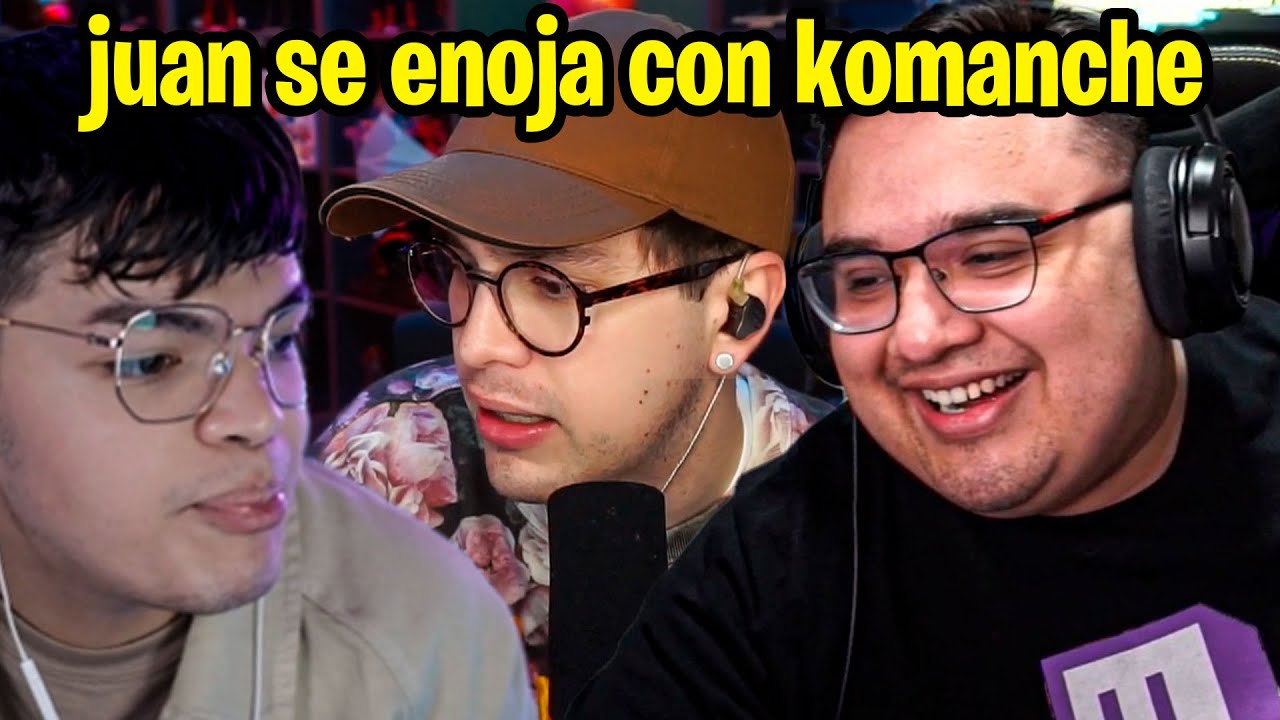 DED reacciona a JuanSGuarnizo ENOJADO con KOMANCHE - YouTube