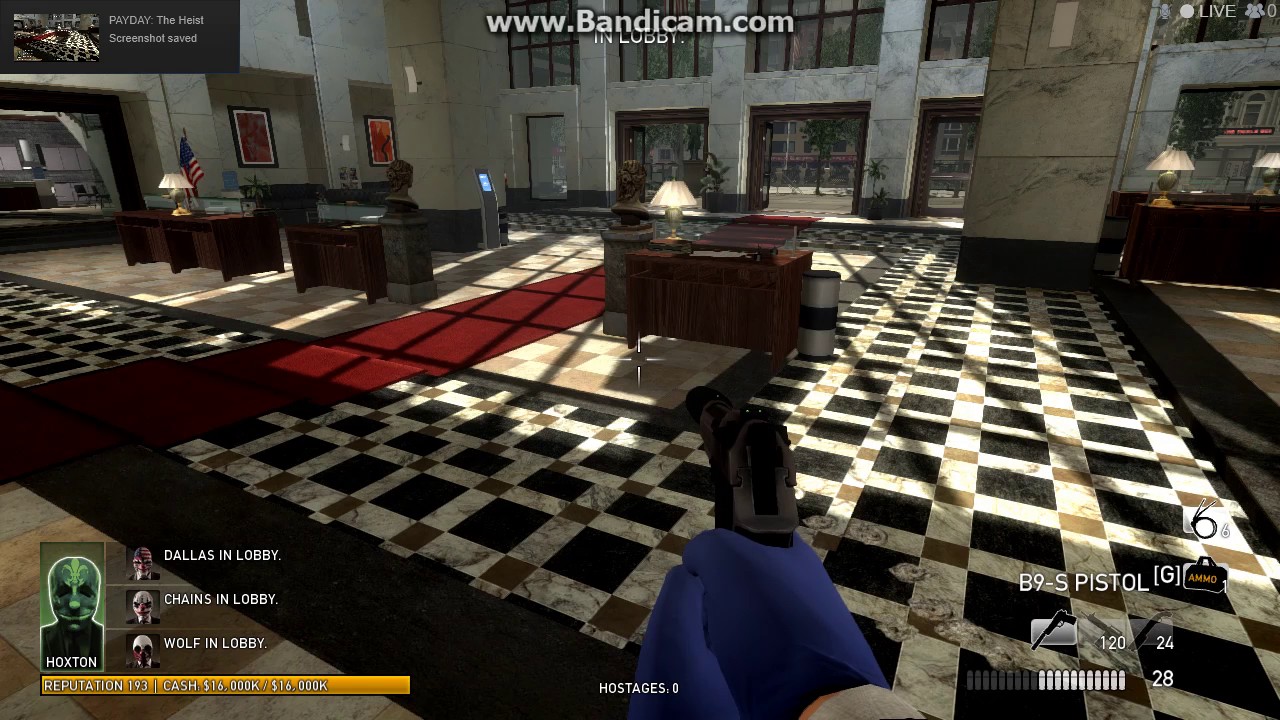 PAYDAY the heist mod menu preveiw - YouTube