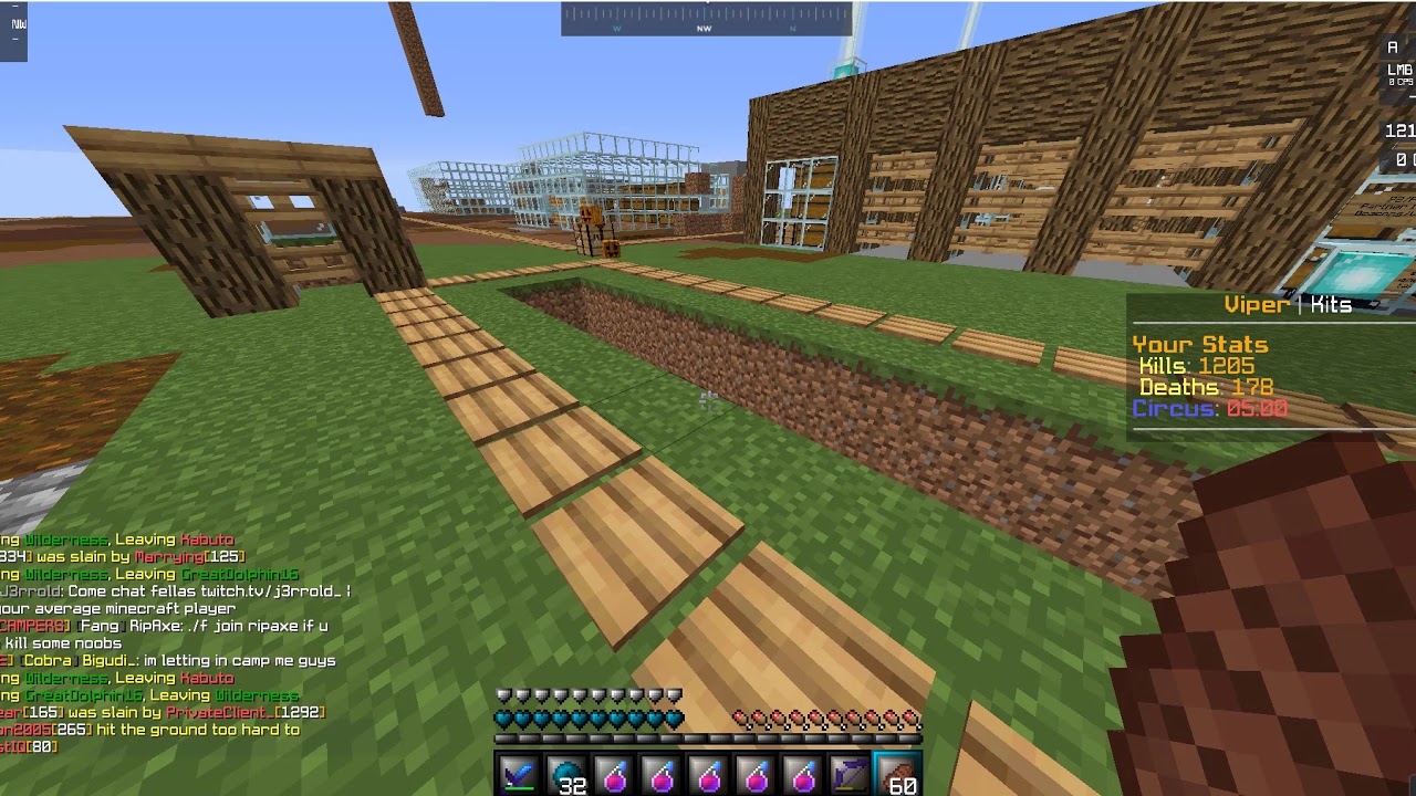 Ending my time as the best solo faction for ViperMc KitMap. - YouTube