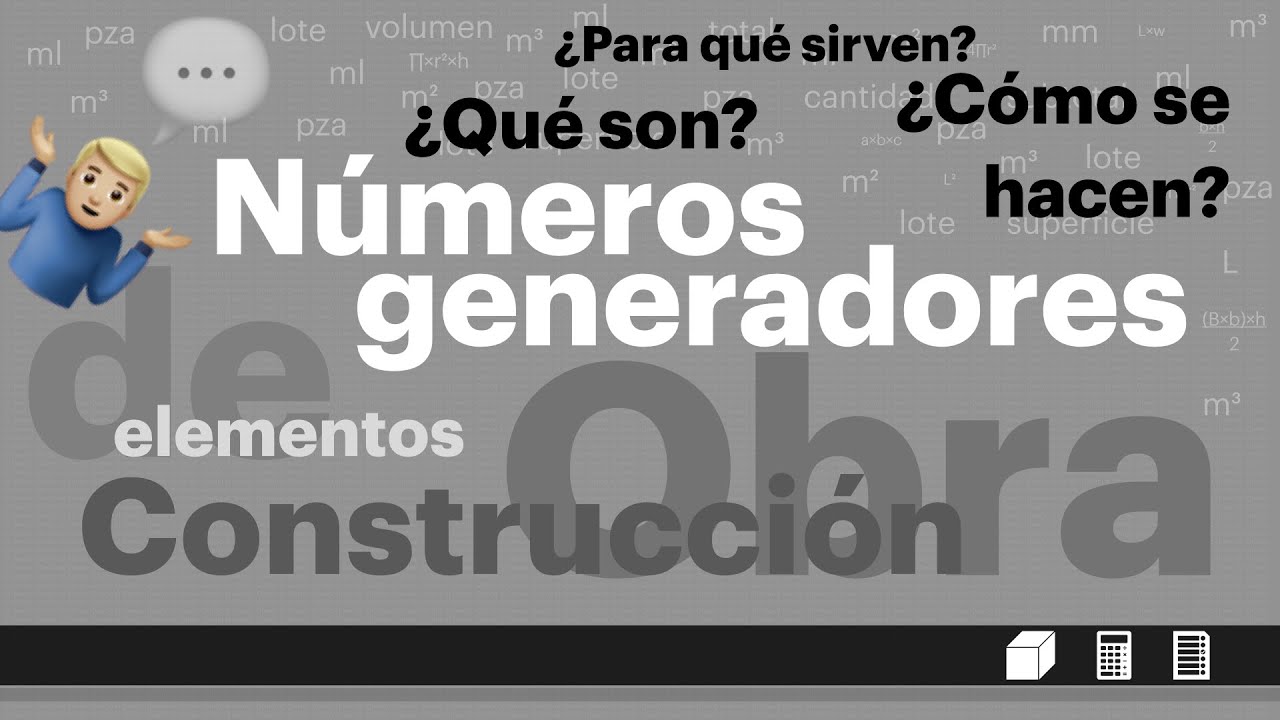 Números generadores - YouTube