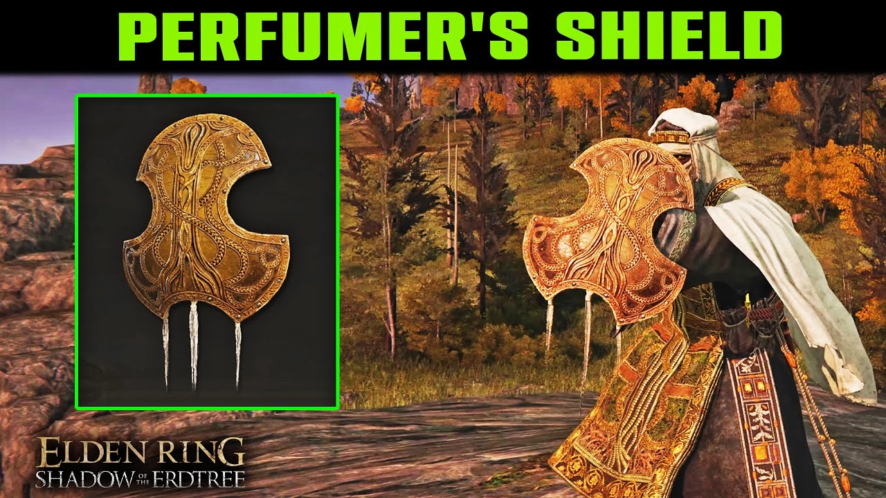 New SHIELD: PERFUMER'S SHIELD Location & Showcase | Elden Ring Shadow of the Erdtree DLC - YouTube