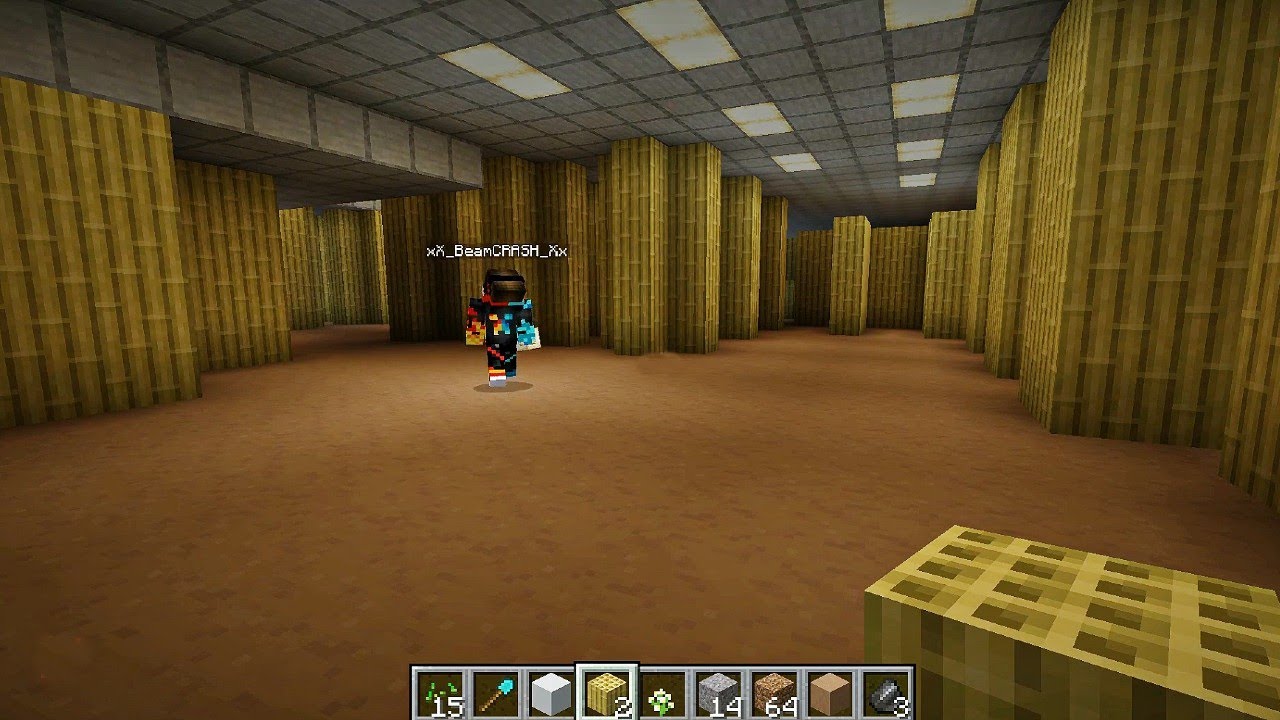 Building The Backrooms in MINECRAFT - Level 0 - The Lobby - Part 17 ...