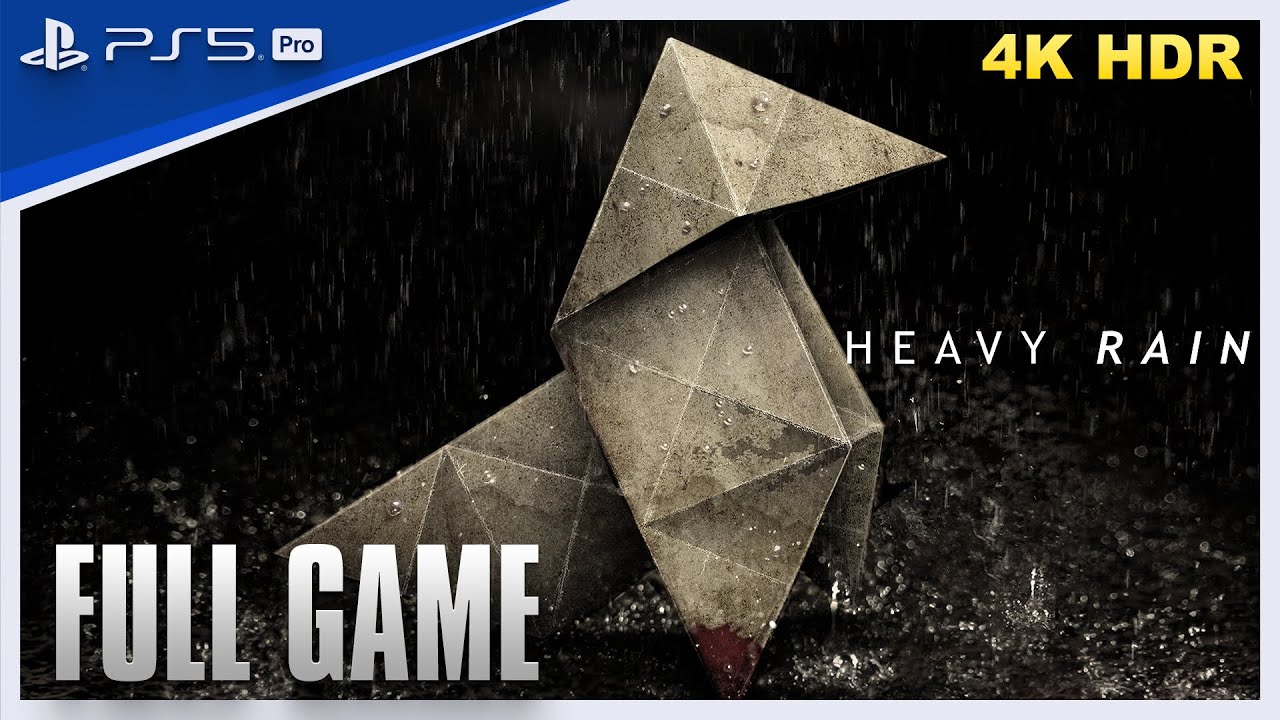 Heavy Rain | Full Game Walkthrough 4K HDR | No Commentary - YouTube