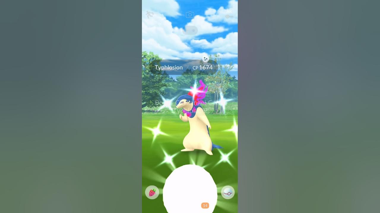 World First Ever Shiny Hisuian Typhlosion Raid in #pokemongo #viral #pokeprince - YouTube