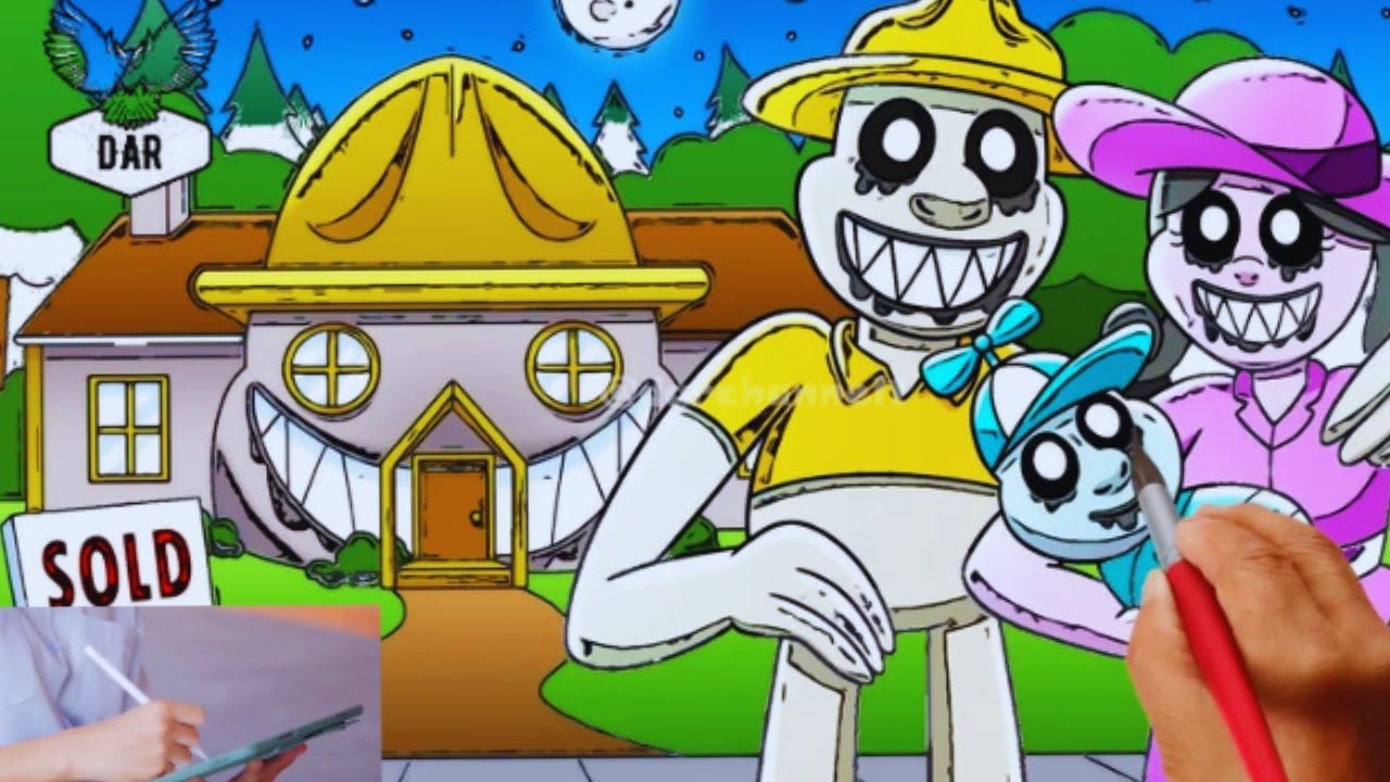 HOW TO DRAW ZOOKEEPER BUYS HIS FIRST HOUSE! - YouTube