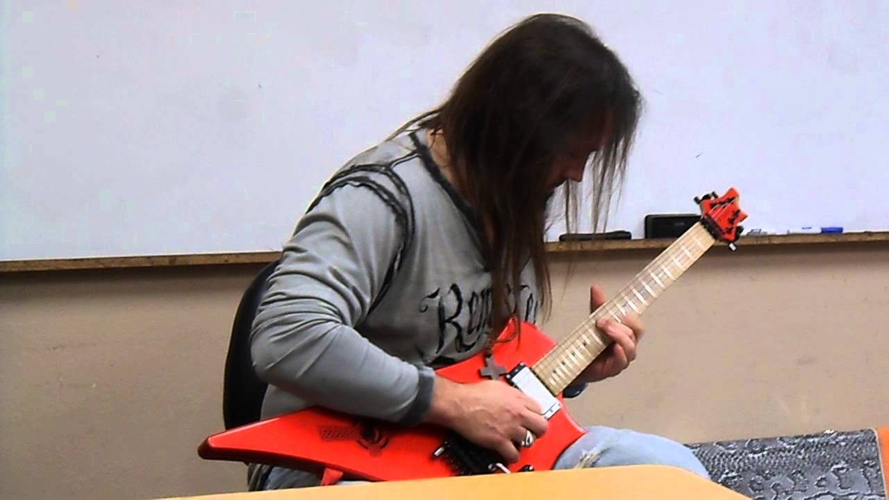 Steve Blaze of Lillian Axe Performs at Delgado Community College - YouTube