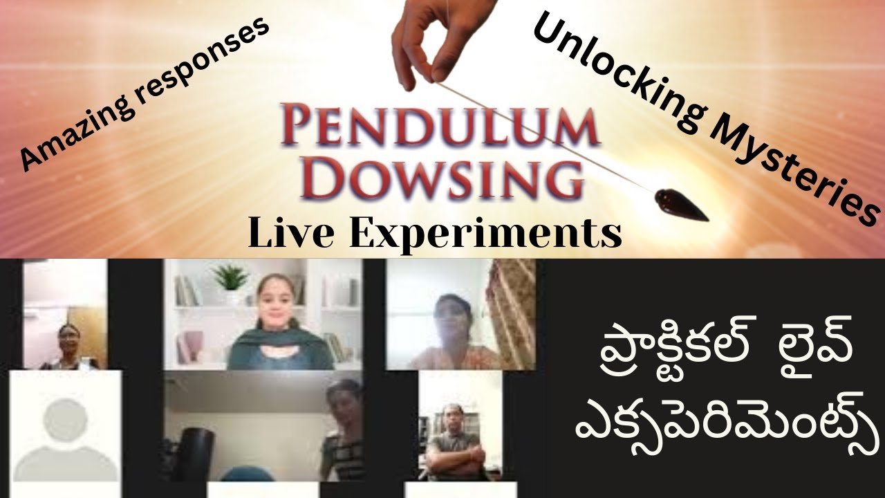 Pendulum Dowsing Practically Explained - YouTube