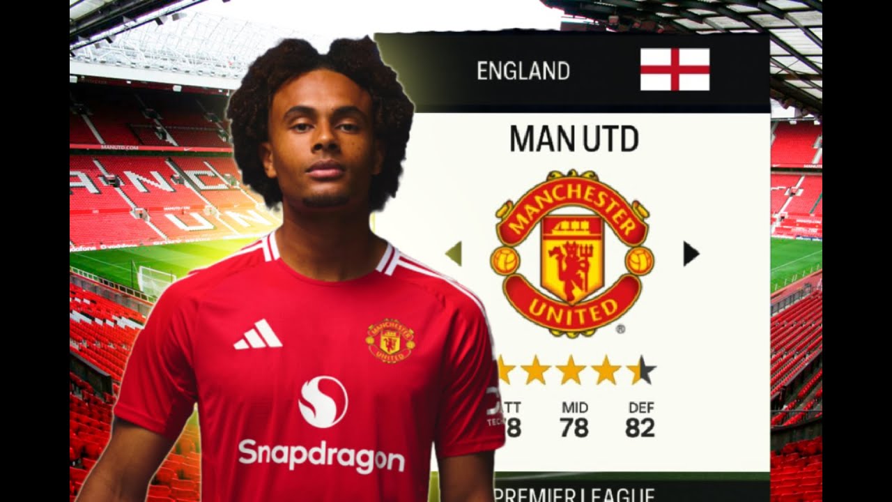 I Fixed man united With Realistic signing ... - YouTube