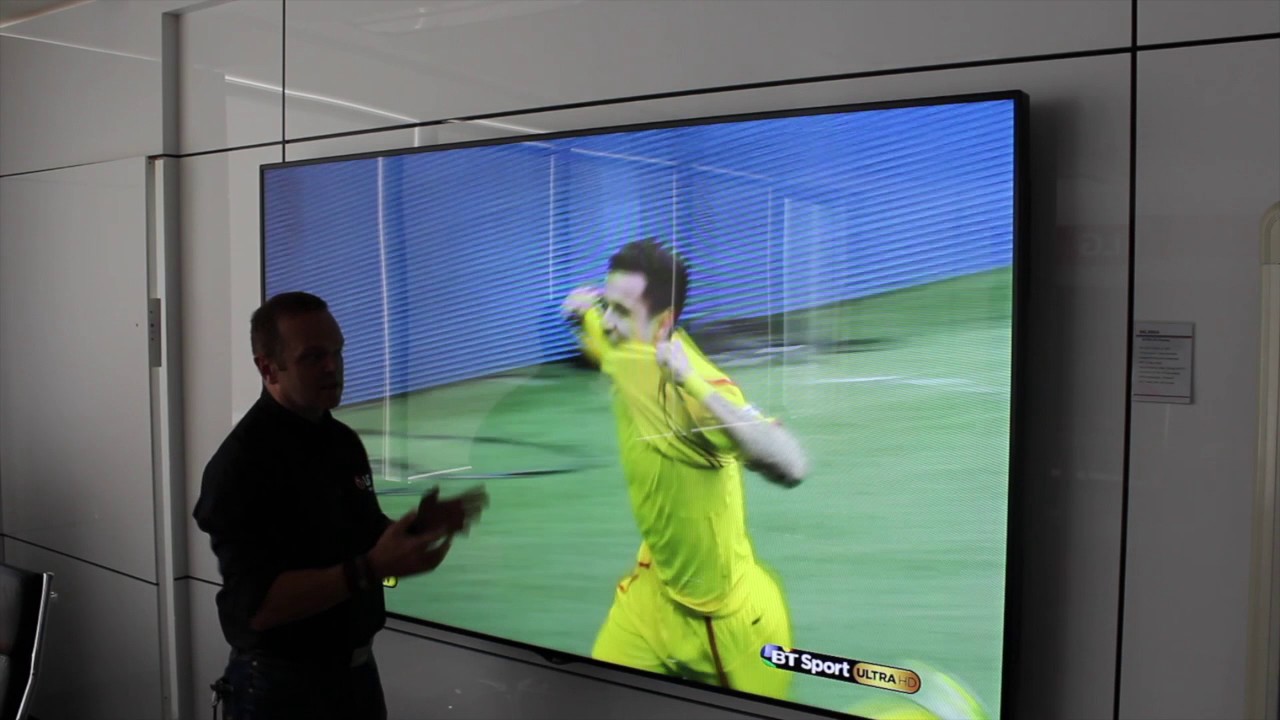 LG 98LS95D Digital Signage - YouTube