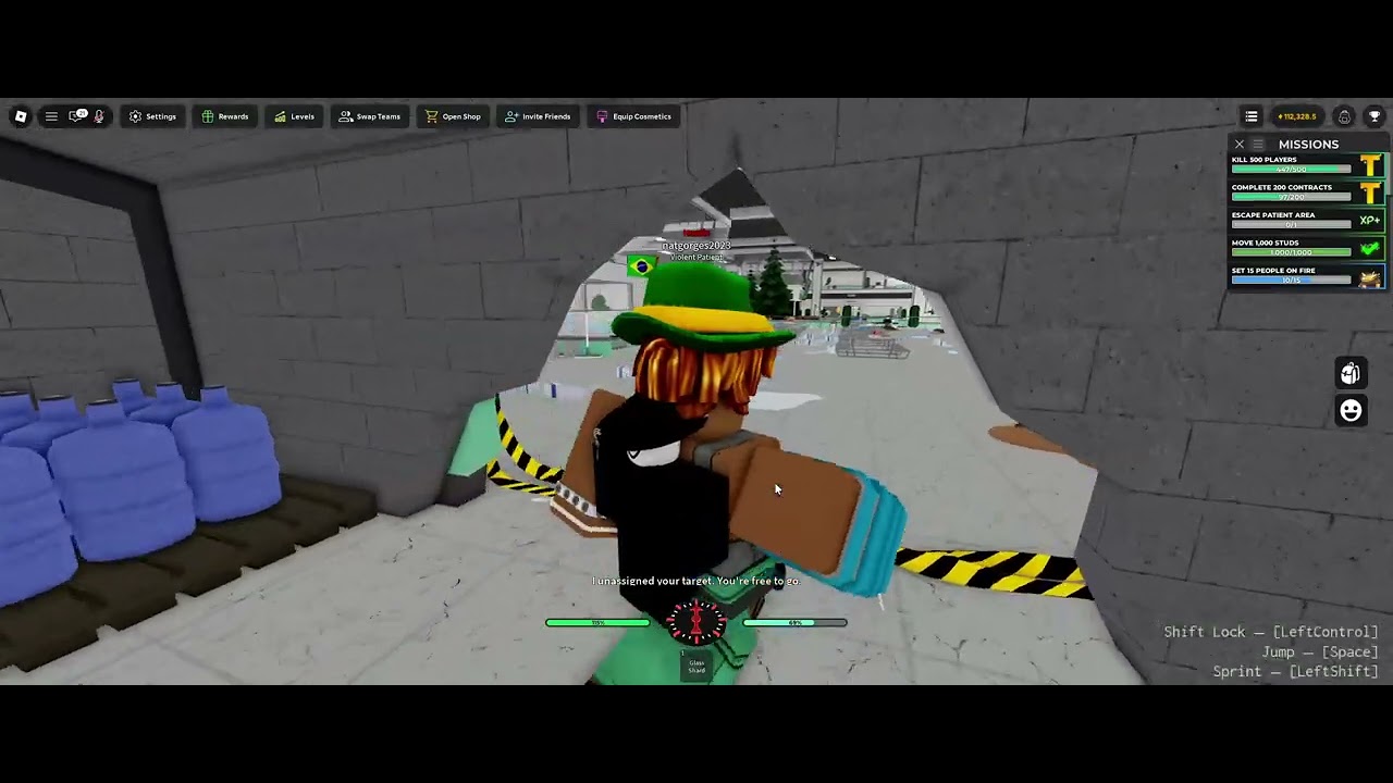 como jogar asylum life(roblox) é como upar feito por um cara que não ...