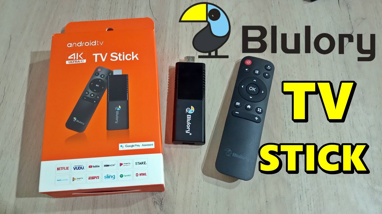 BLULORY TV STICK 4K- Unboxing e primeiras impressões- PT-BR - YouTube