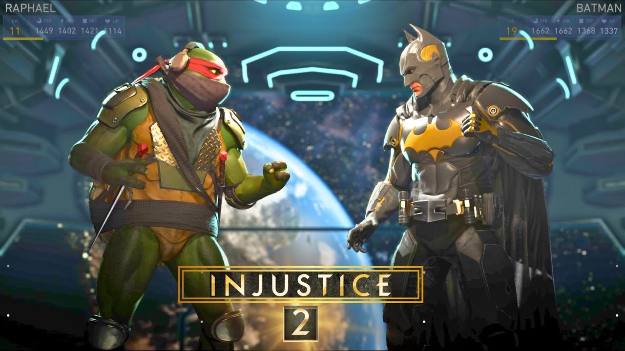 Injustice 2 - Raphael Vs. Batman - YouTube