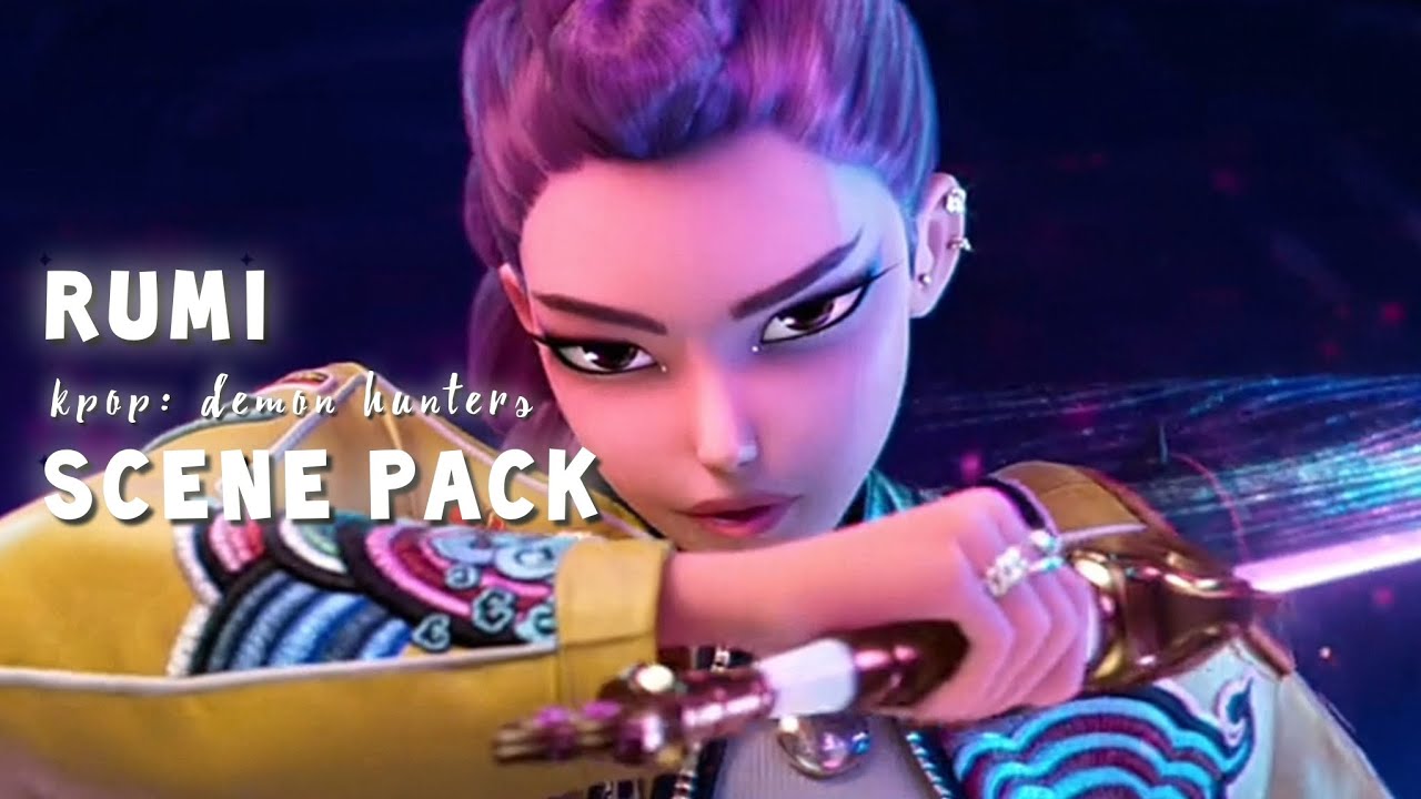 Rumi – scene pack | Kpop Demon Hunters (2025) - YouTube
