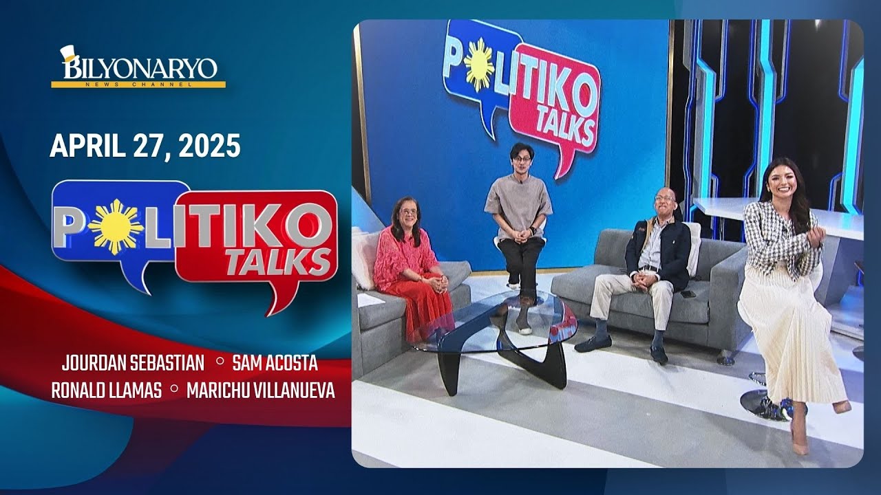 Politiko Talks | April 27, 2025 - YouTube
