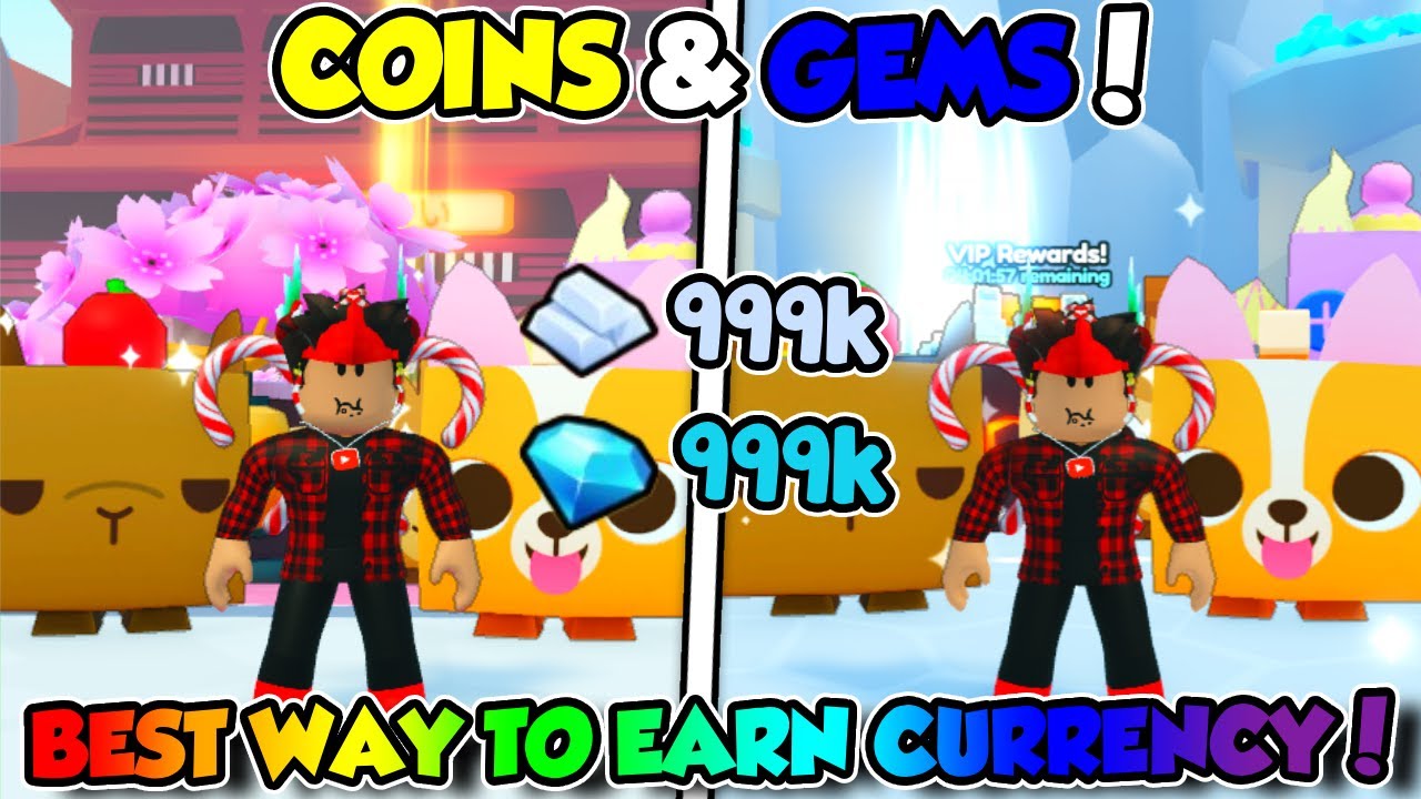 😱🎉 BEST METHODS TO EARN MAXIMUM CURRENCY IN PET SIMULATOR 99! (Roblox ...