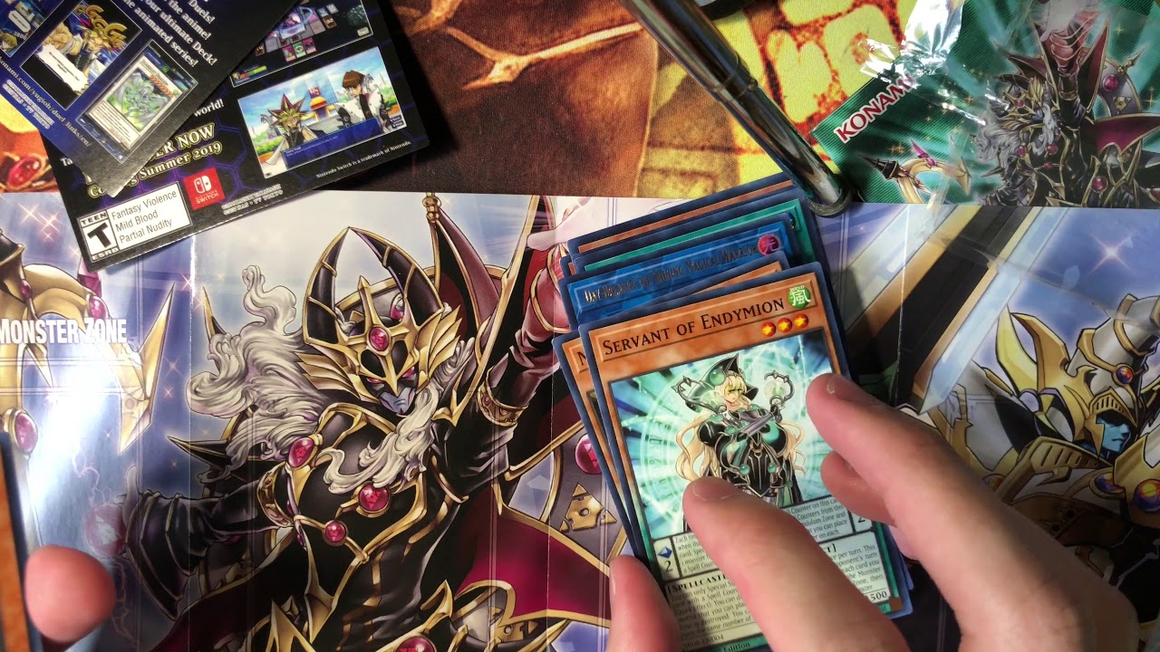 *NEW* YuGiOh! TCG Order of Spellcasters Structure Deck Unboxing - YouTube
