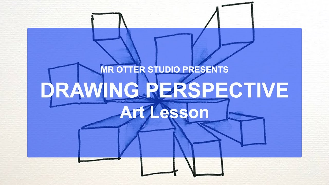 Drawing One Point Perspective Lesson - YouTube