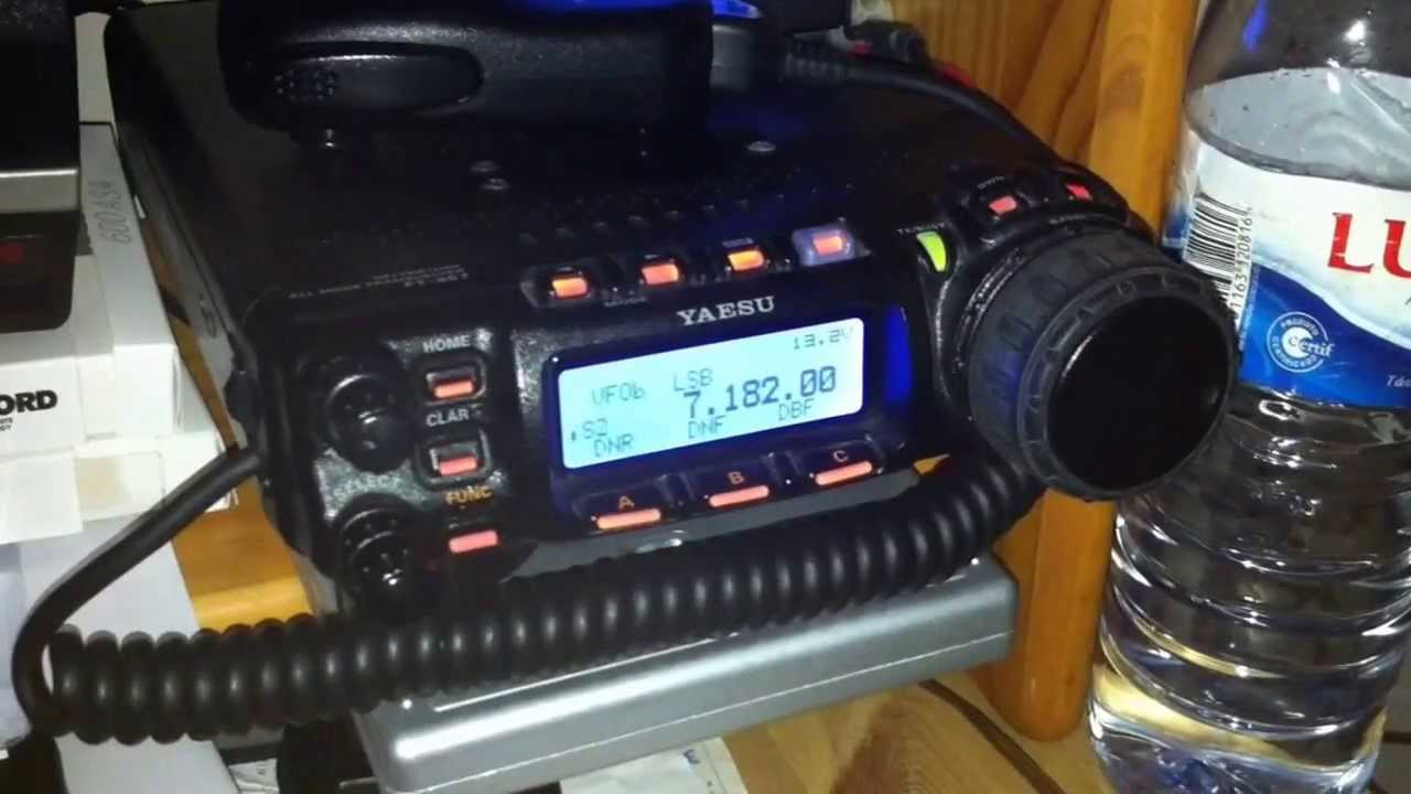 ***NEW *** Yaesu FT-857D + CW Key - Ham Radio 40m HF - CT1JQU - YouTube