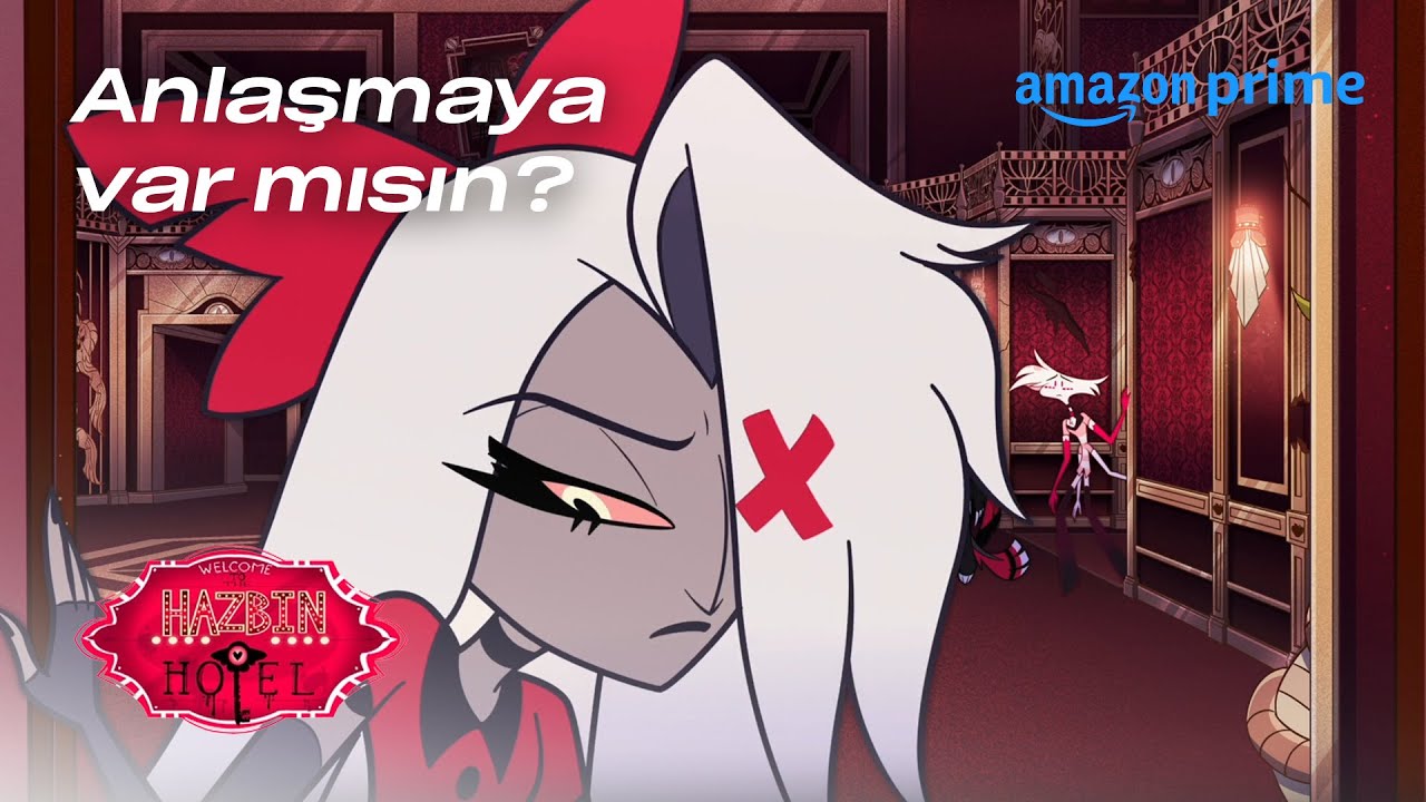 Charlie ve Alastor bir anlaşma yapıyor! | Hazbin Hotel | Prime Video ...
