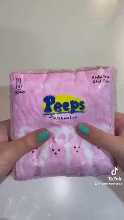 Peeps Paper Squishy Blind Bag Opening #shorts - YouTube