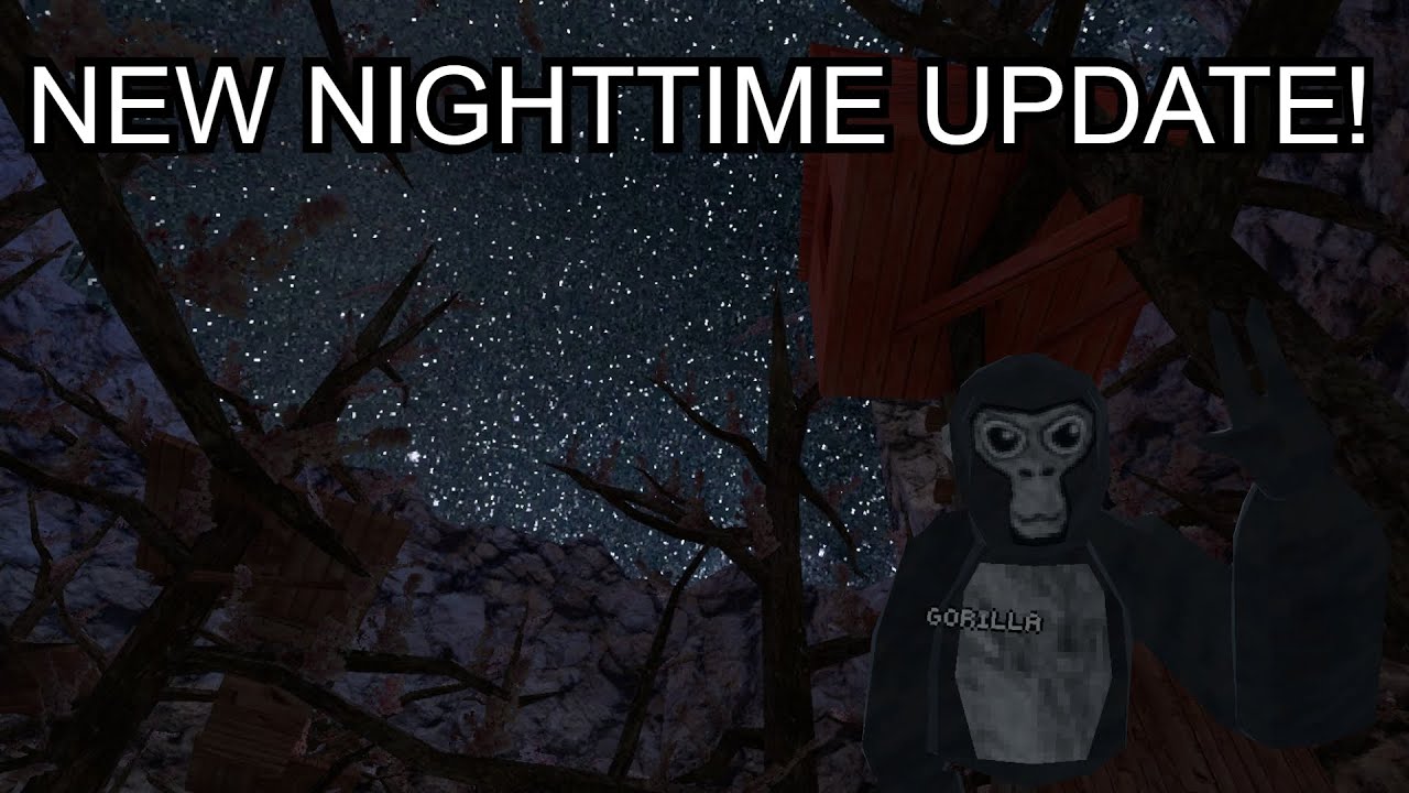 GORILLA TAG New Nighttime Update!!! Meta Quest 2 VR - YouTube