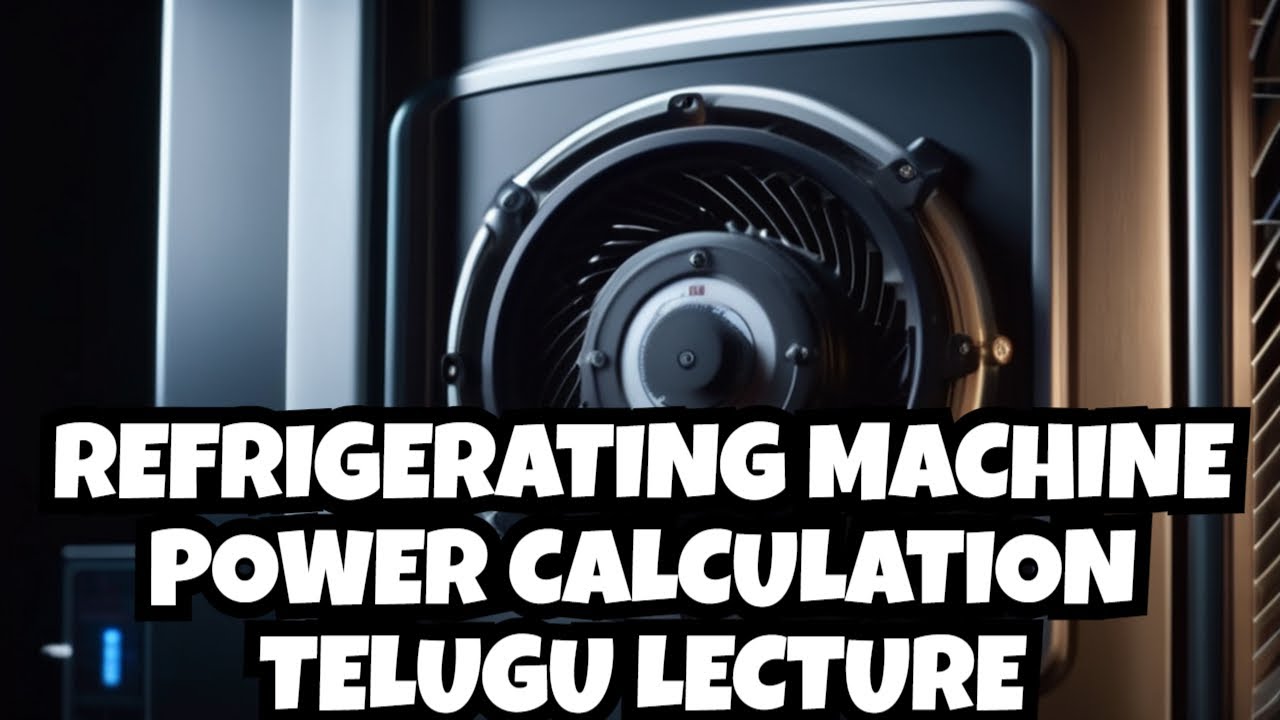 Power Calculation for Refrigerating Machine - YouTube