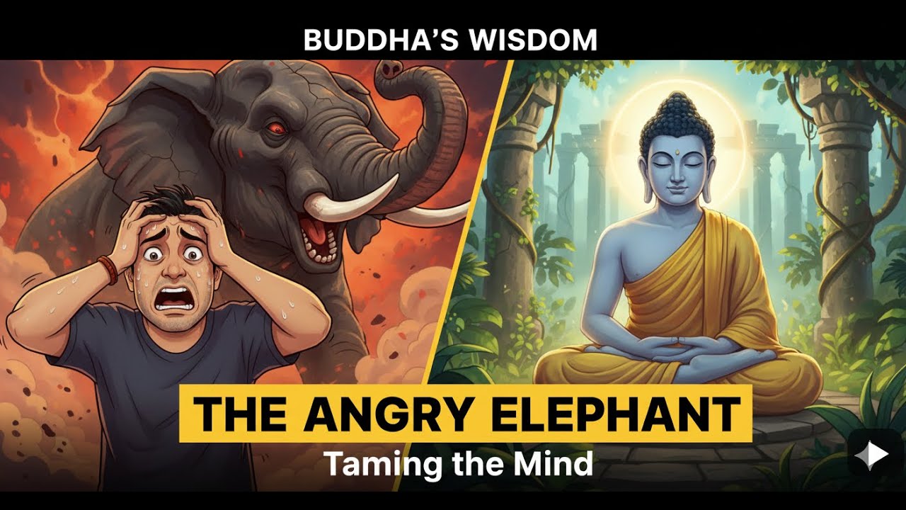 A Buddhist Story That Will Change How You See Anger 🐘 | The Buddha ...