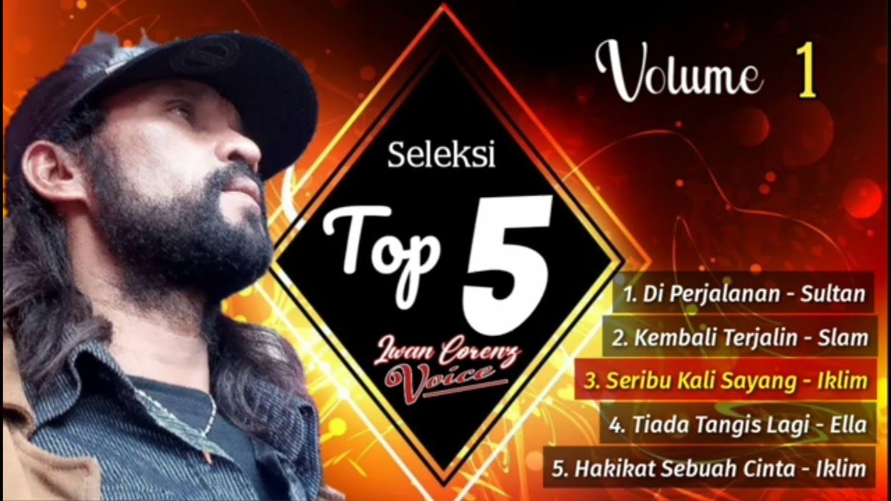SELEKSI TOP 5 LAGU MALAYSIA VOLUME 1 // COVER IWAN LORENZ VOICE - YouTube