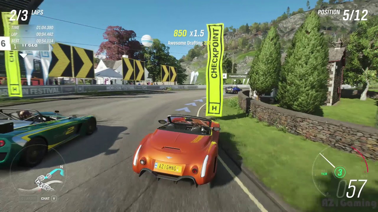 Forza Horizon 4 Walkthrough Gameplay - Ambleside Village Circuit Road ...