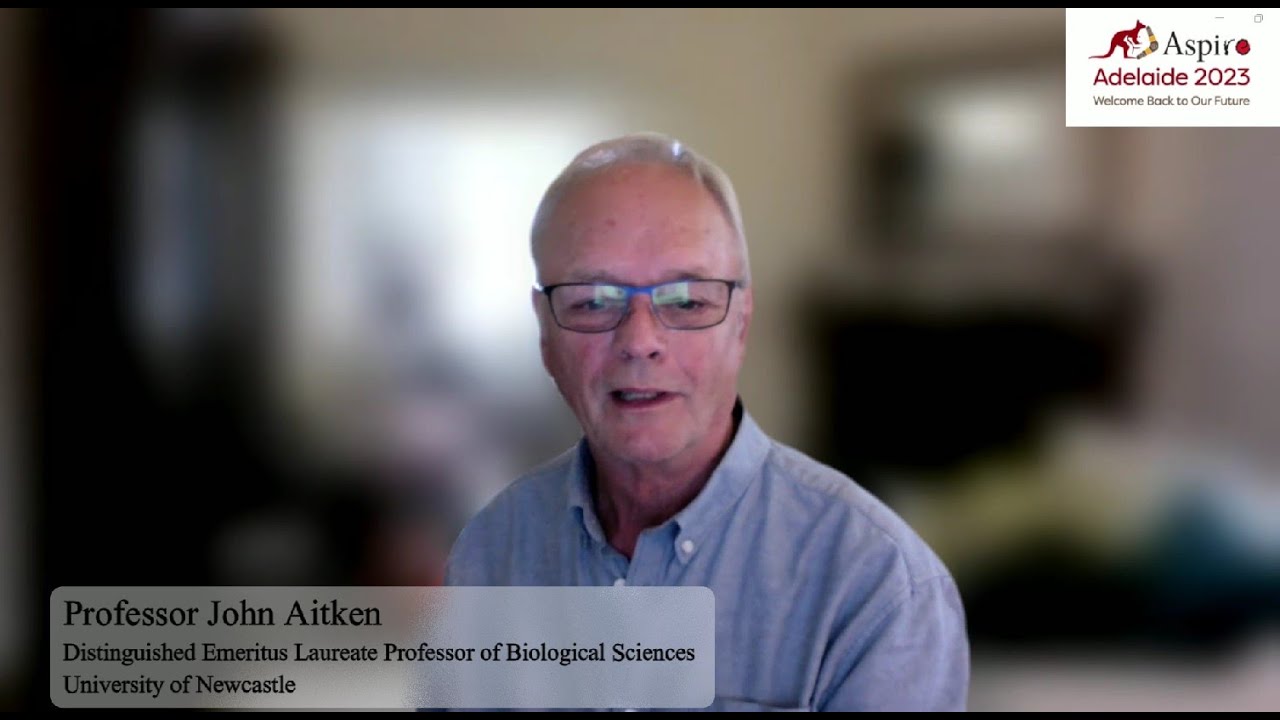 Professor John Aitken - Bruno Lunenfeld Speaker for ASPIRE 2023 - YouTube