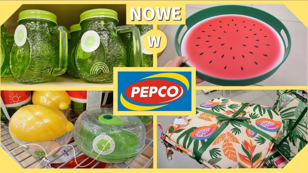 PEPCO NOWOŚCI ‼️🌿NOWA KOLEKCJA PICNIC PARTY EXOTIC PATIO 🥑DEKORACJE ...