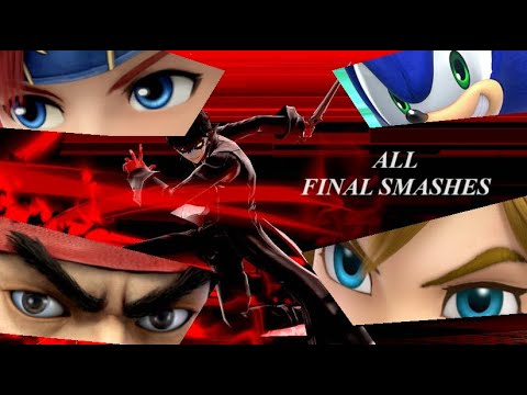 ALL FINAL SMASHES in SSBU - YouTube