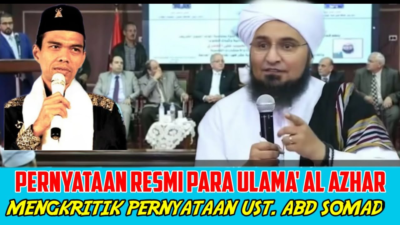Para Ulama' Al Azhar Menkritik UasTentang Ucapan Selamat Natal - YouTube