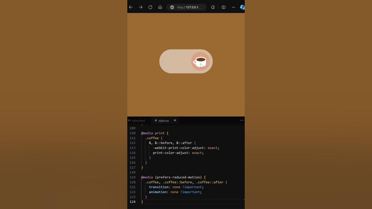 HTML, CSS 🤩 #html #websitedesignerwebsitedesign #yazılım #javascript #kground #vscode #shorts ...