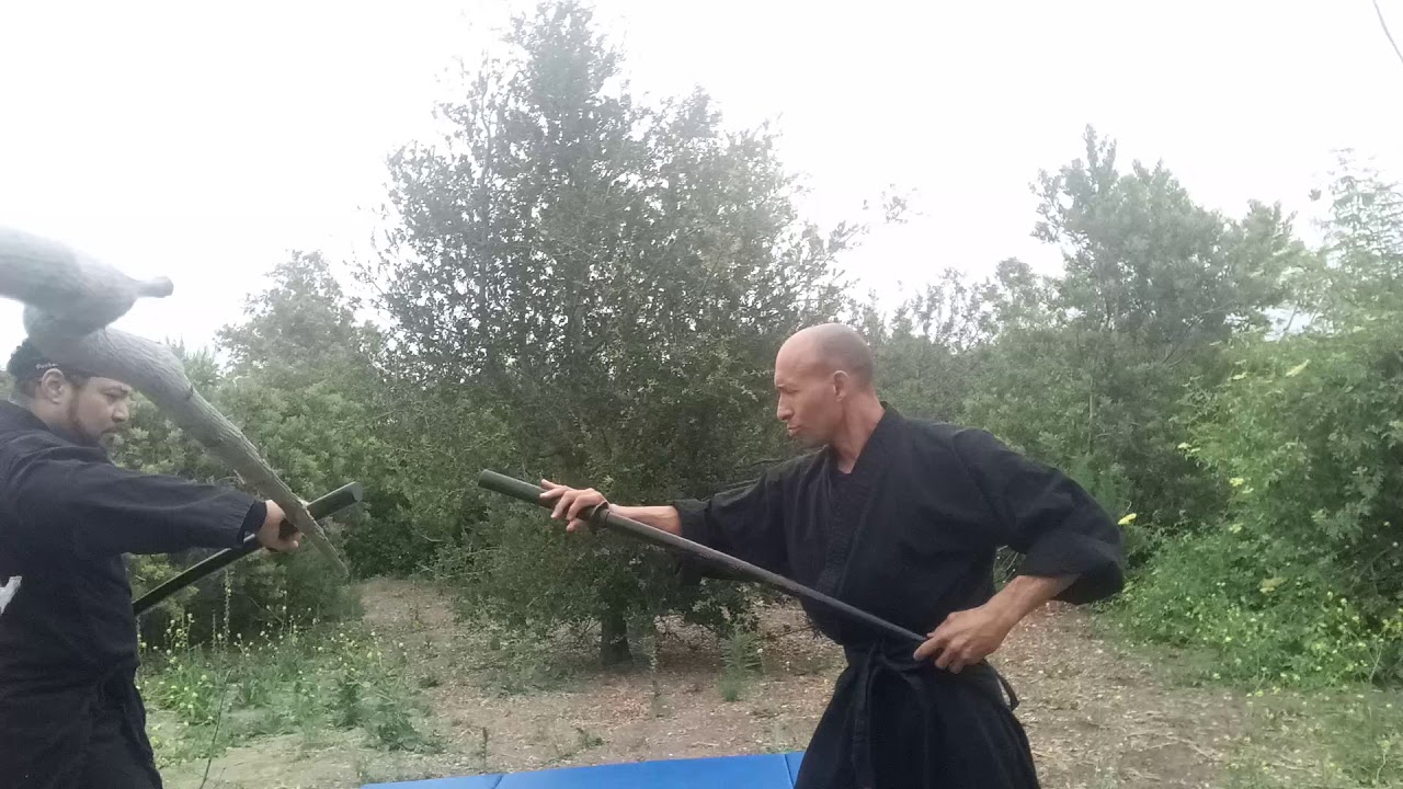 Shadow Hawk Koga Ninjitsu. Yoto Ryu kenjutsu forms and technique. - YouTube