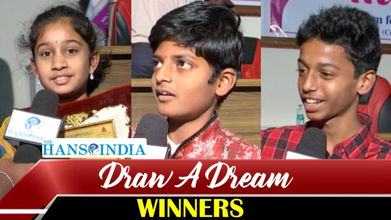 Winners of Draw A Dream 2019 Competition || Winners Reactions || The ...