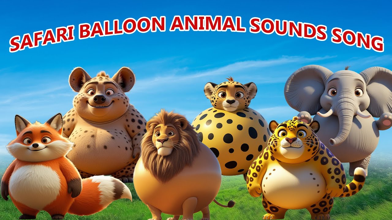 Fat animals sounds song - Animals get fat- the animation - Balloon ...